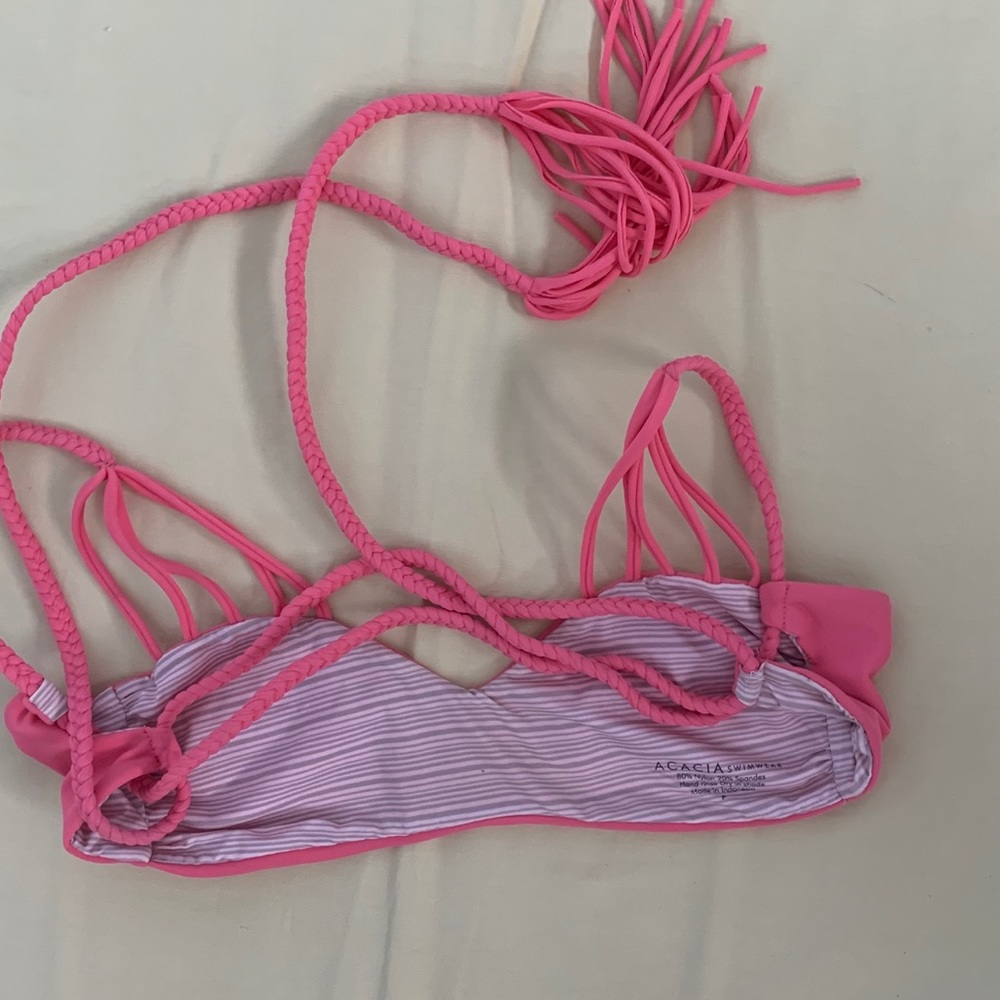 Acacia Swimwear Pink Samoa Top - Gem